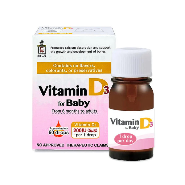 Baby D Vitamin D3 Drops for Babies (4.2g) – The Parenting Emporium