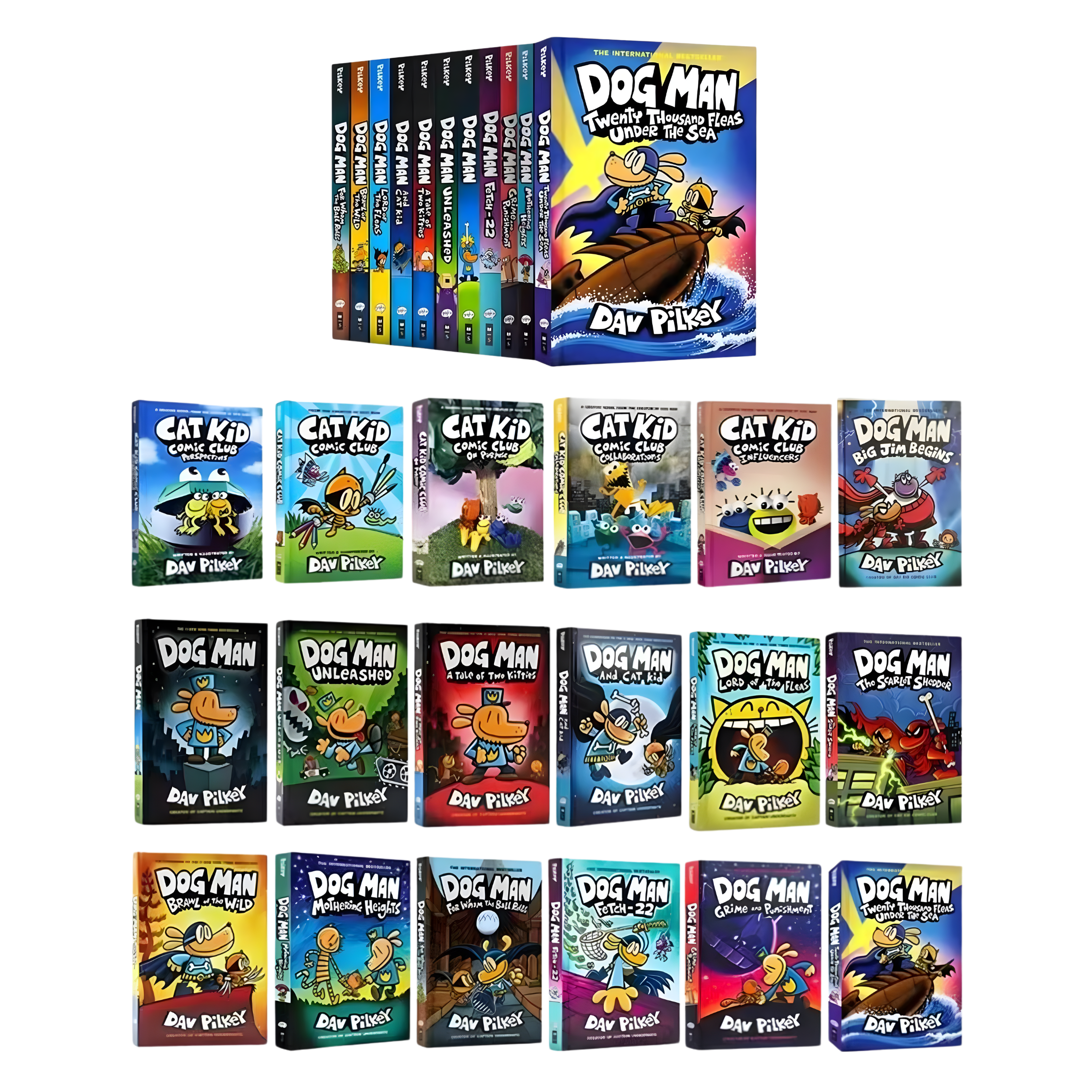 Little Fat Hugs DogMan Collection (18 books) – The Parenting Emporium