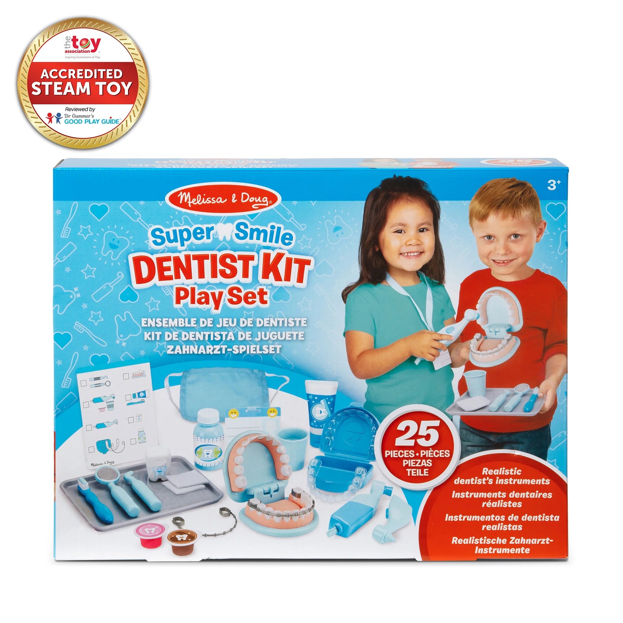 Melissa and Doug Super Smile Dentist Play Set – The Parenting Emporium