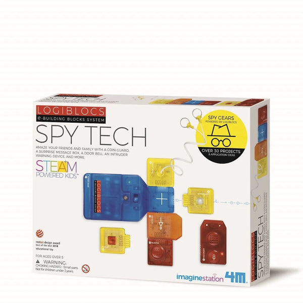 Kits for Kids Logiblocs Spy Tech Kit – The Parenting Emporium