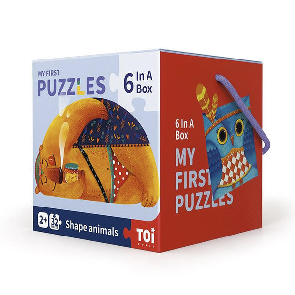 TOI My First Puzzles Shape Animals – The Parenting Emporium