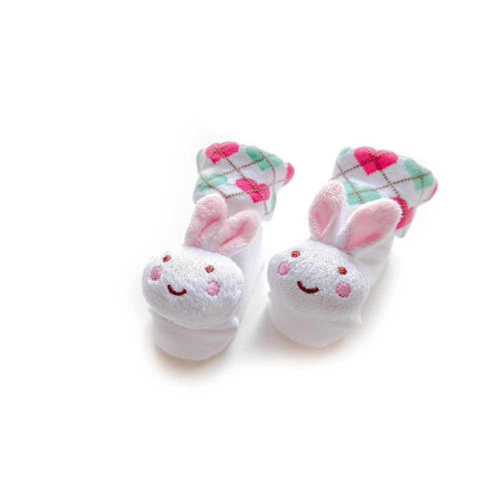 Pitcheco Heart Argyle with Bunny Infant Socks – The Parenting Emporium