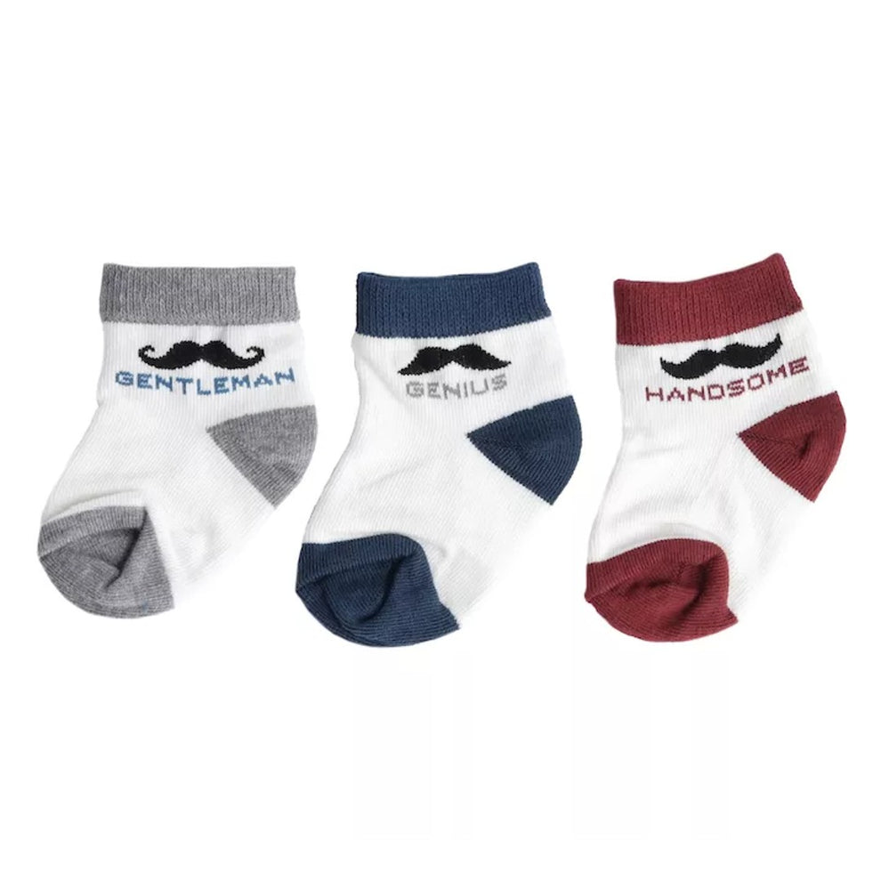 Pitcheco 3-in-1 Little Man Socks (Newborn) – The Parenting Emporium